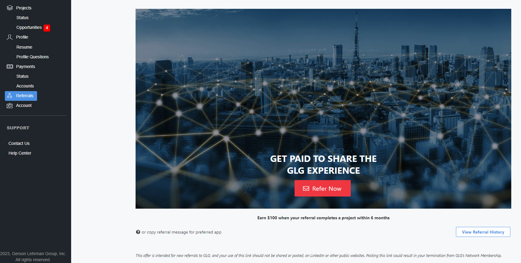 How do I refer a colleague to GLG? – GLG Network Member Support